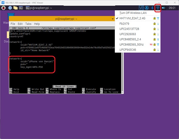 Configure Wifi Settings On A Headless Raspberry Pi And Connect Multiple